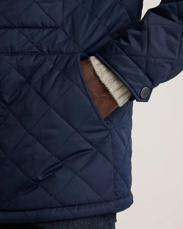 Quince Featherless Quilted Utility Jacket - Admiral