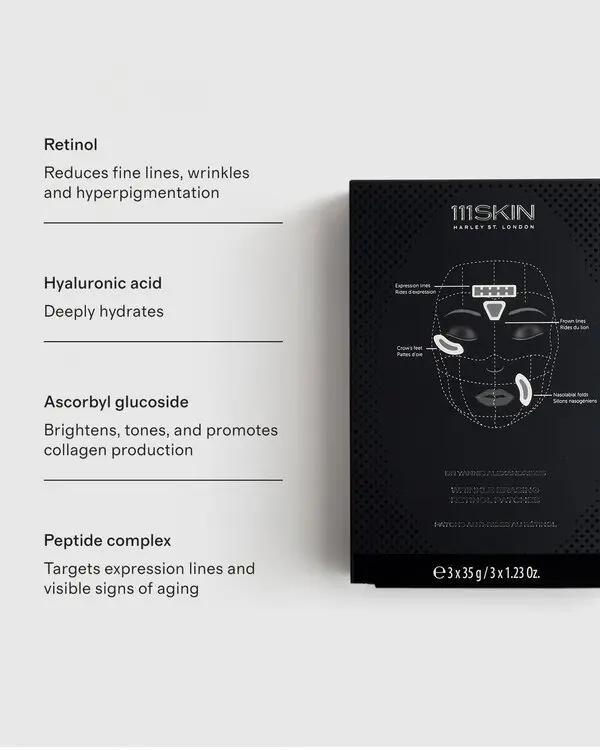 Quince 111skin Wrinkle Erasing Retinol Patches, Skincare
