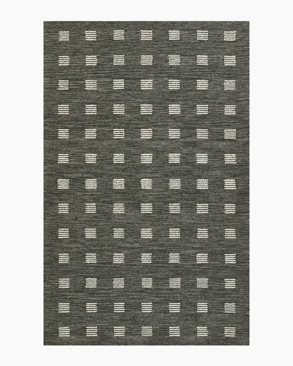 Quince Sullivan Hand-tufted Wool Rug - Charcoal
