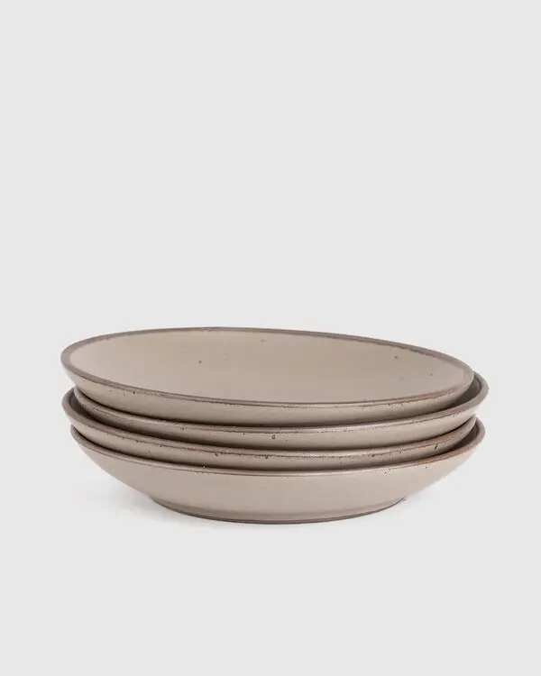 Quince East Fork Coupe Plates - Morel