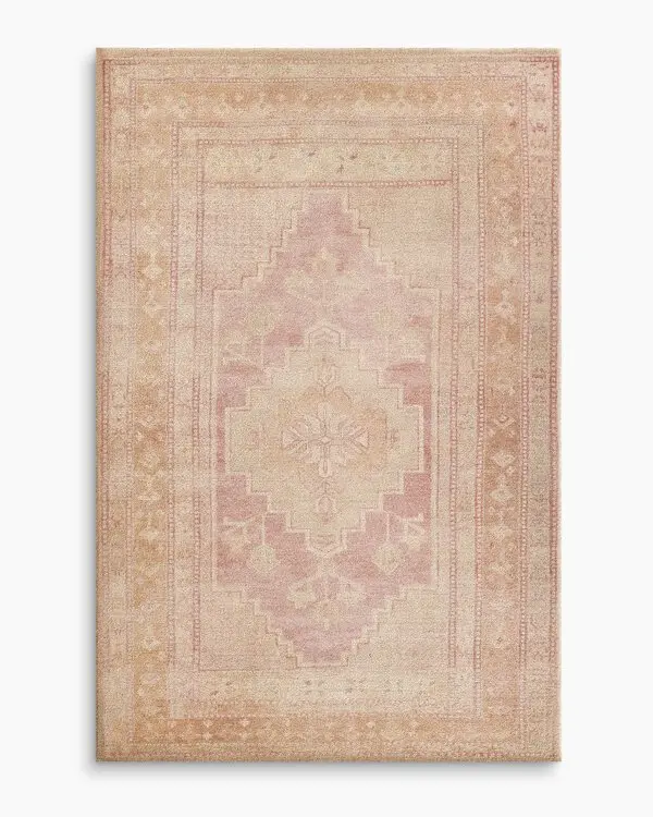 Quince Arya Performance Rug - Pink