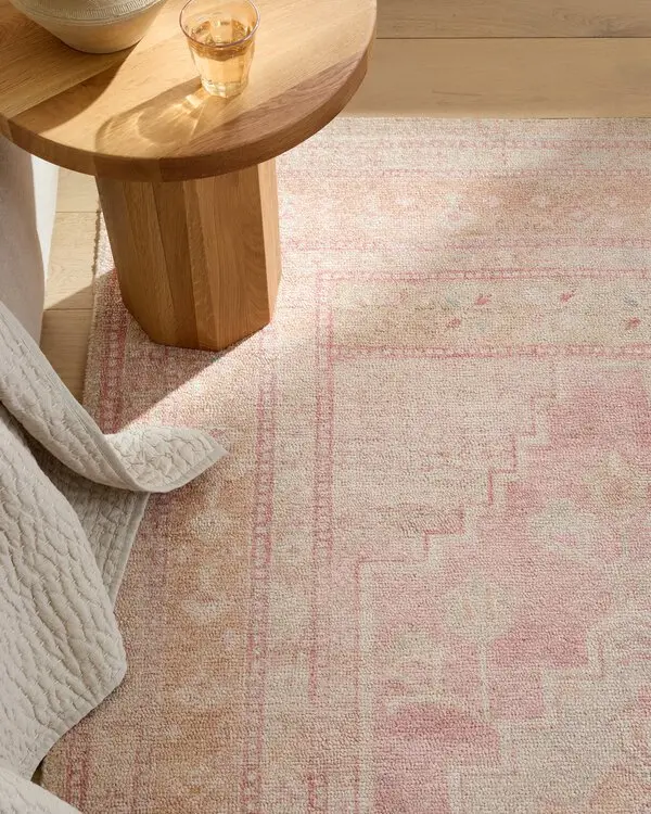 Quince Arya Performance Rug - Pink