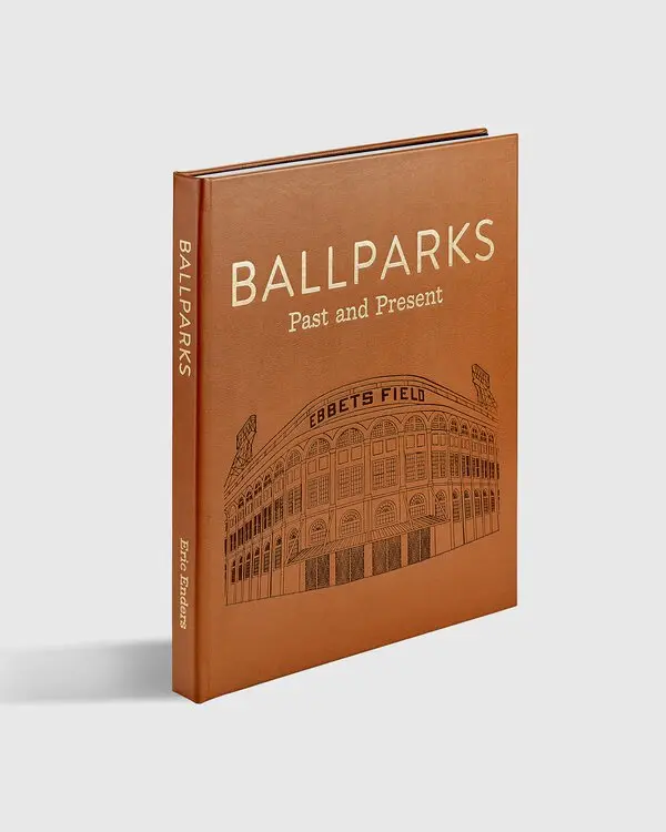 Quince Ballparks Past And Present Leather Bound Book