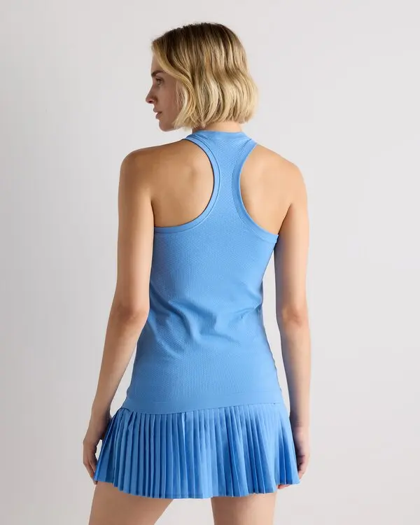 Quince Seamless Racerback Tank Top - Azul Blue