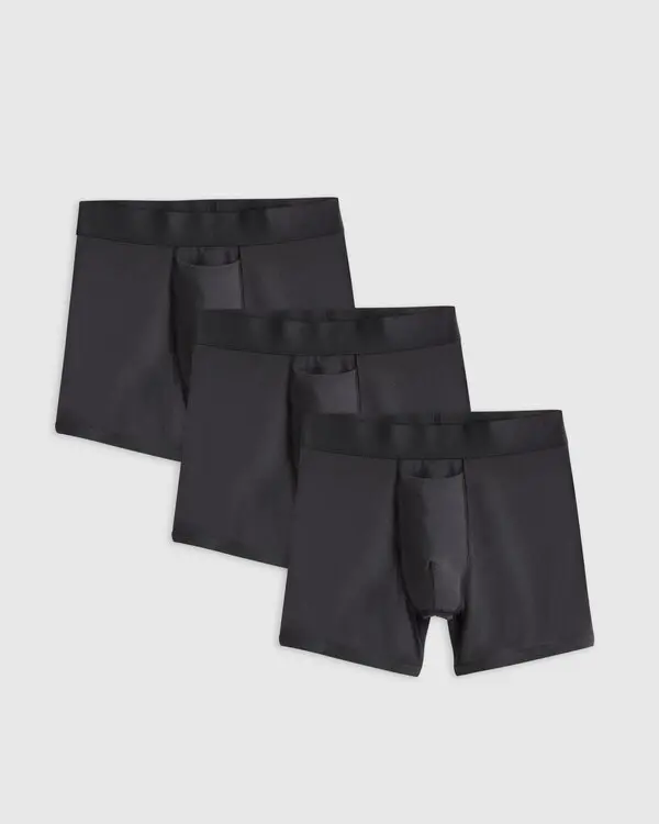 Quince Micromodal 4" Trunk - Black