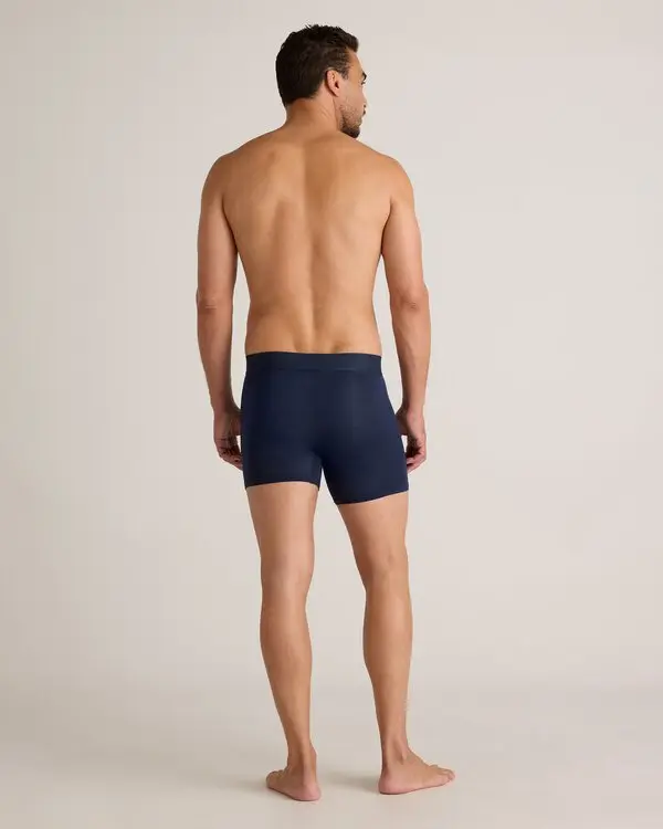 Quince Micromodal 4" Trunk - Navy