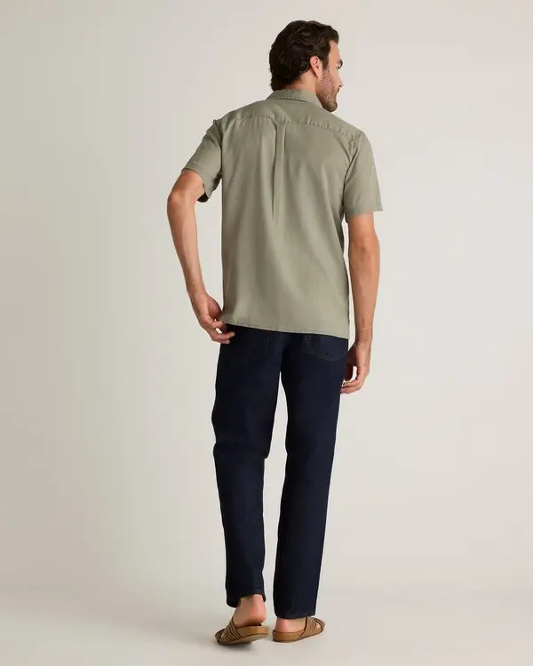 Quince Vintage Wash Tencel Camp Shirt