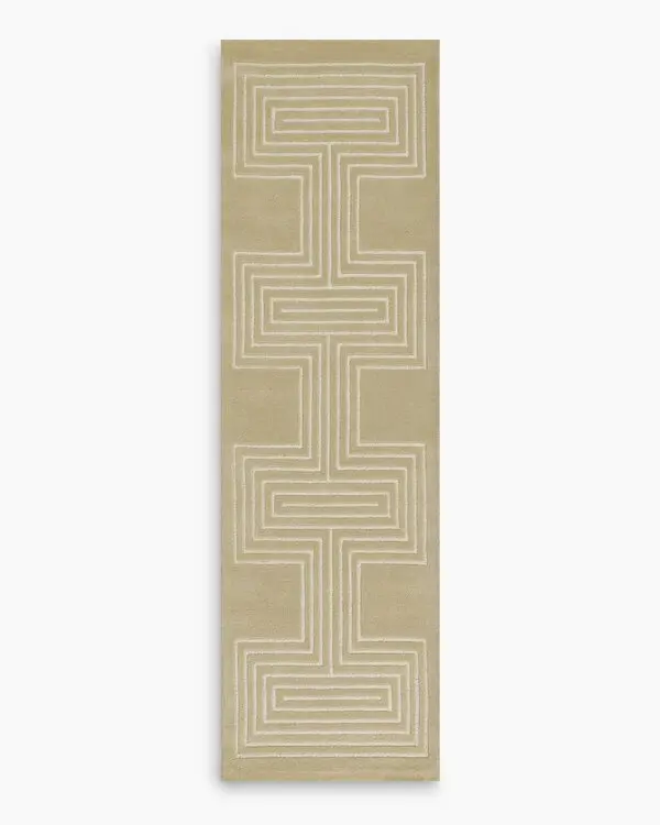 Quince Langdon Hand-tufted Wool Rug - Beige