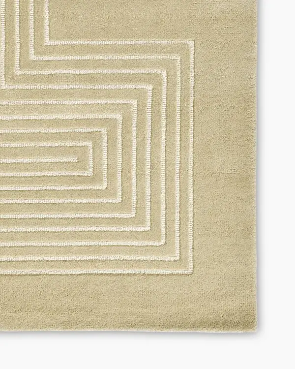 Quince Langdon Hand-tufted Wool Rug - Beige