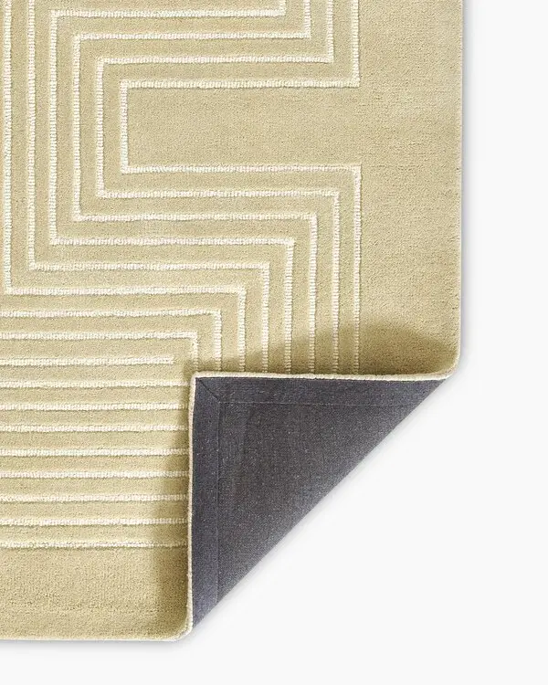 Quince Langdon Hand-tufted Wool Rug - Beige