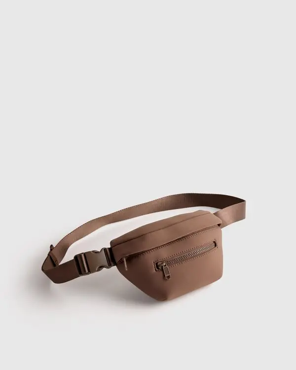 Quince Neoprene Belt Bag - Espresso