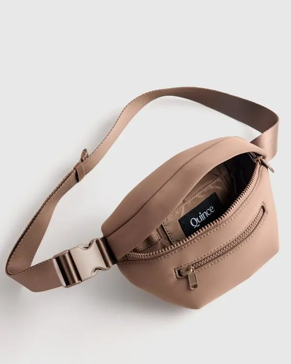Quince Neoprene Belt Bag - Espresso