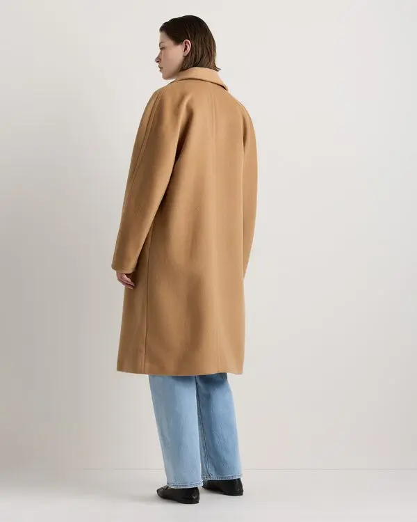 Quince Wool Cashmere Double-breasted Coat