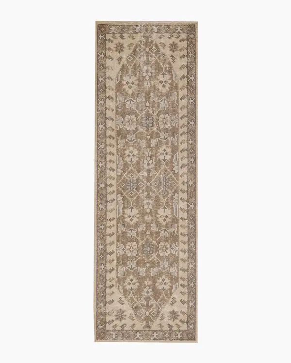 Quince Pierce Hand-knotted Wool Rug - Beige