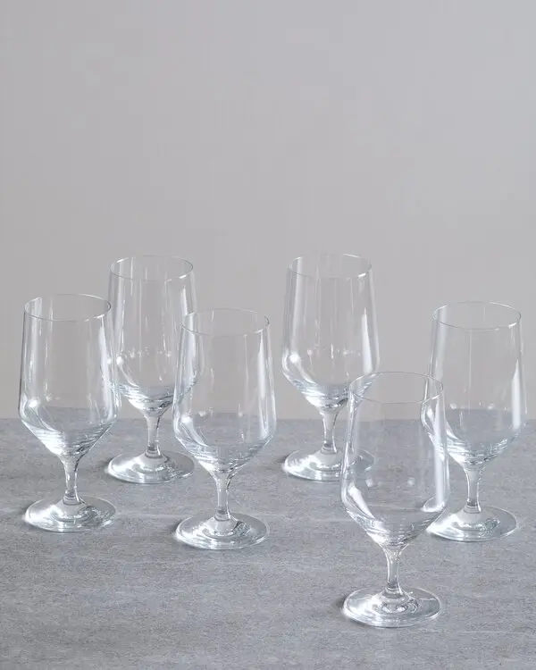 Quince Zwiesel Glas Pure Water Goblet, Set Of 6, Glass
