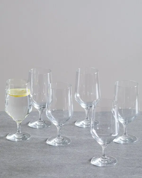 Quince Zwiesel Glas Pure Water Goblet, Set Of 6, Glass