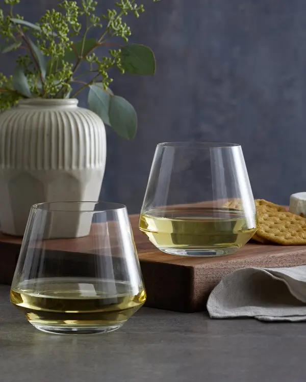 Quince Zwiesel Glas Pure Stemless Red Wine Glass, Set Of 6