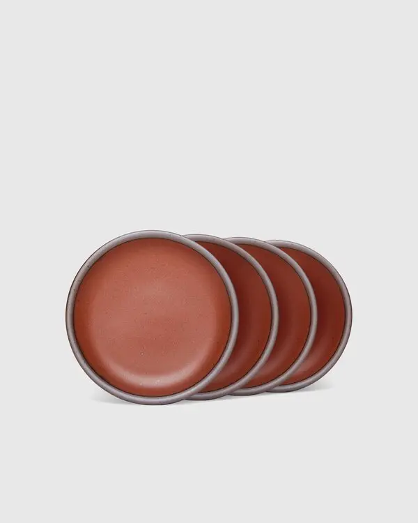 Quince East Fork Cake Plate, Set Of 4 - Amaro