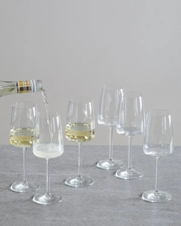 Quince Zwiesel Glas Sensa White Wine Glass, Set Of 6
