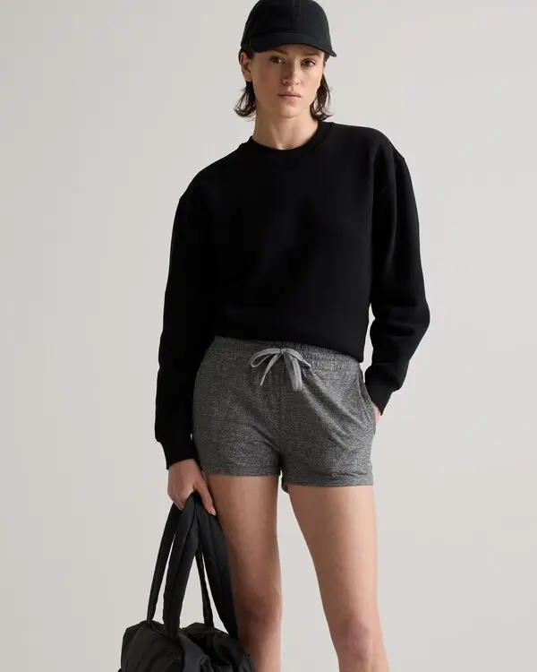 Quince Performance Shorts - Heather Grey