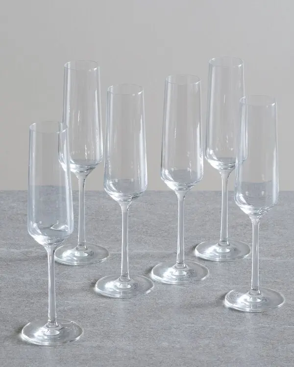 Quince Zwiesel Glas Pure Champagne Flute, Glass