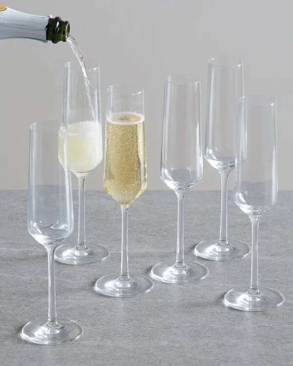 Quince Zwiesel Glas Pure Champagne Flute, Glass