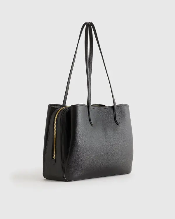 Quince Vivienne Work Tote - Black
