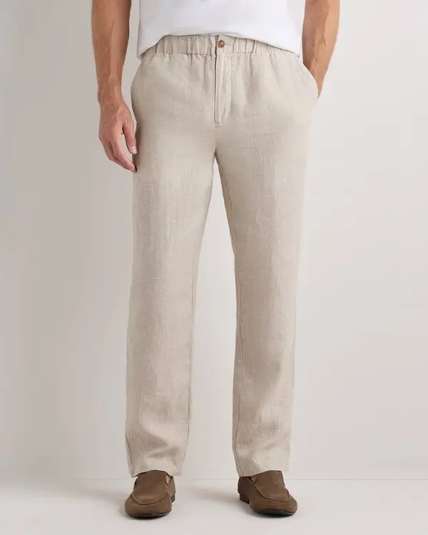 Quince 100% European Linen Pants - Flax