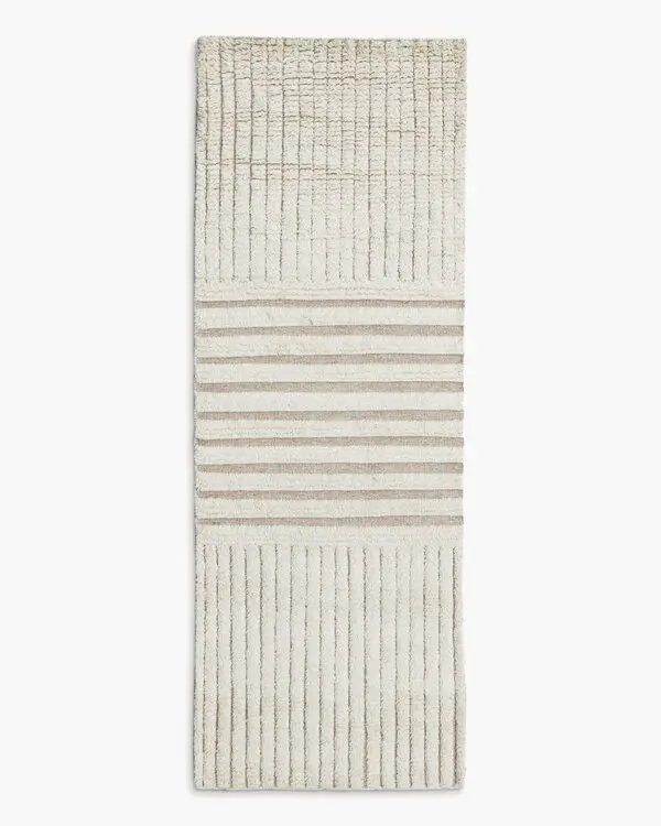 Quince Troy Hand-knotted Wool Rug - Ivory