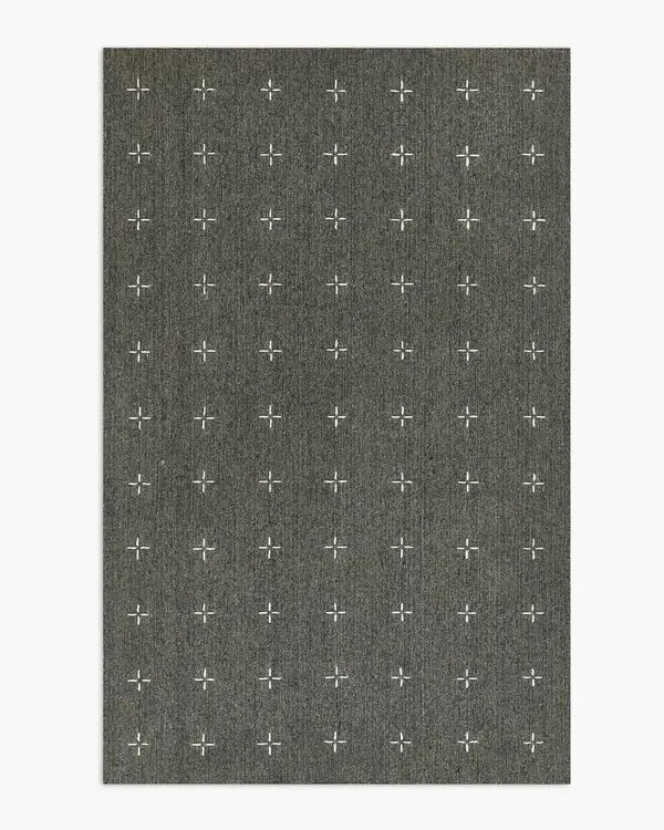 Quince Thayer Hand-loomed Rug - Charcoal