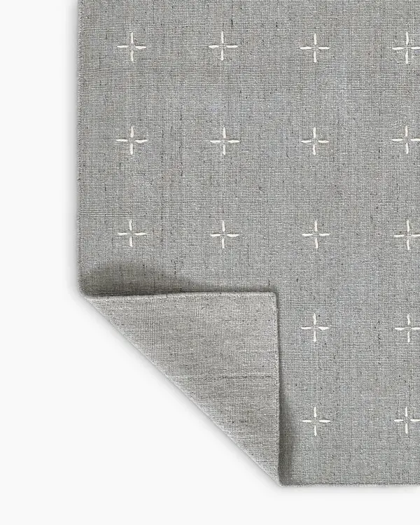 Quince Thayer Hand-loomed Rug - Light Blue