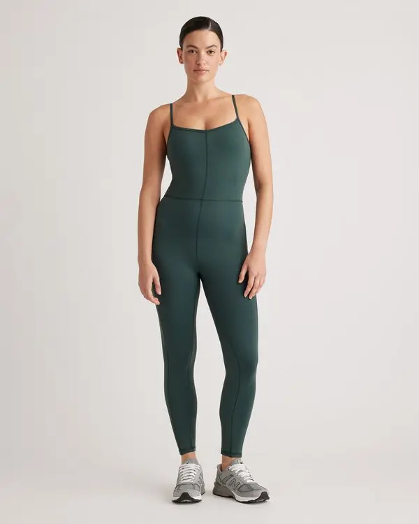 Quince Ultra-form Jumpsuit - Forest Green