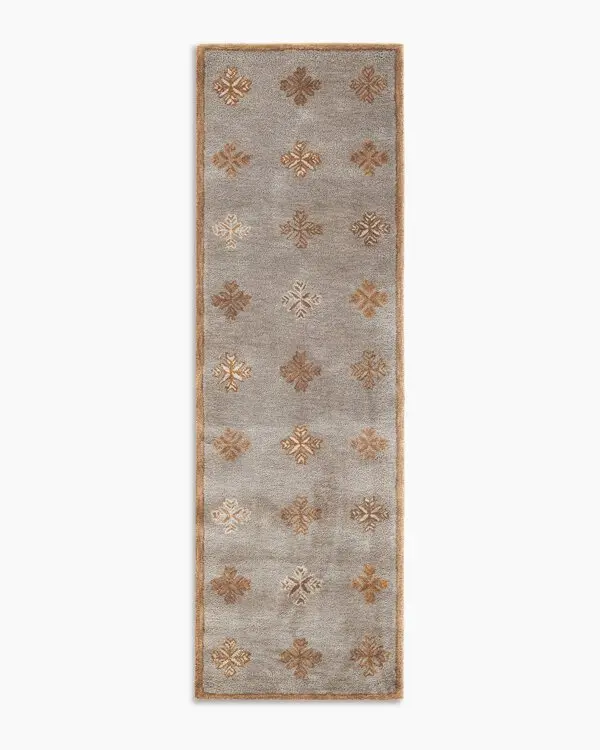 Quince Hazel Wool Rug - Grey