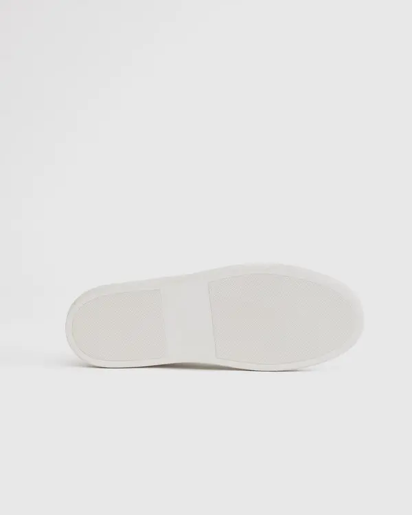 Quince Leather Low-top Sneaker - Black