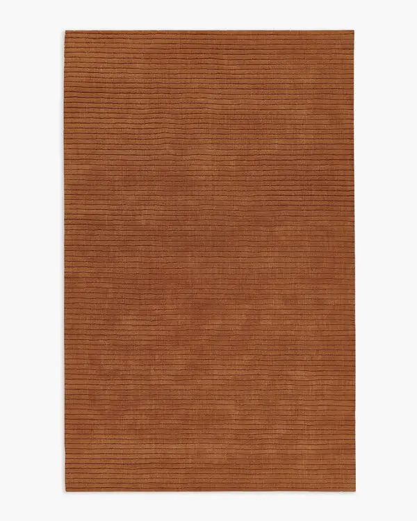 Quince Remington Hand-loomed Wool Rug, Size - Rust