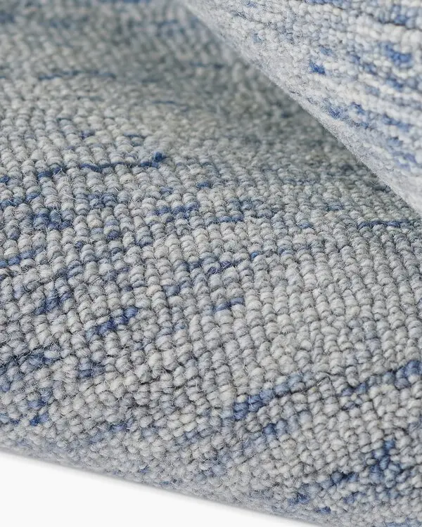 Quince Merritt Hand-tufted Wool Rug - Light Blue