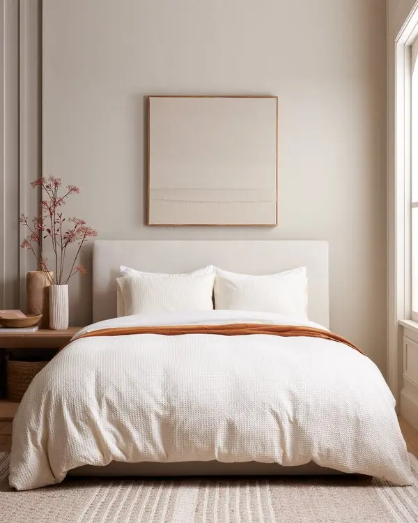 Quince Organic Luxe Honeycomb Duvet Cover