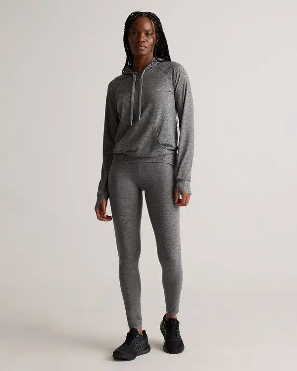 Quince Ultra-soft Performance Leggings - Heather Grey