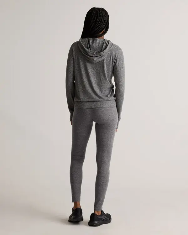 Quince Ultra-soft Performance Leggings - Heather Grey