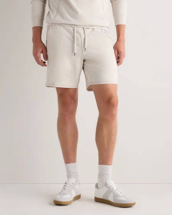 Quince Performance Shorts - Solid Chalk