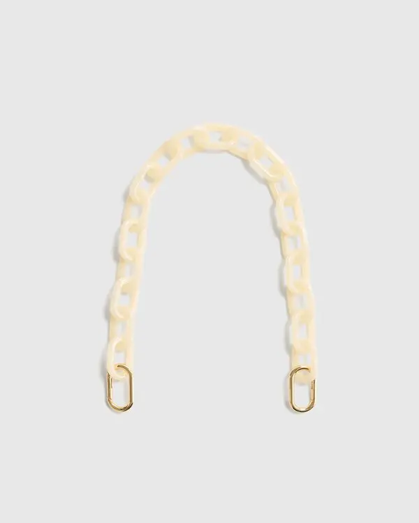 Quince Resin Shoulder Strap - Cream