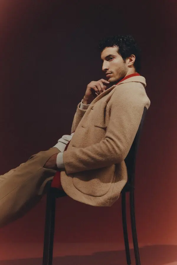 Quince Boiled Wool Cashmere Blazer