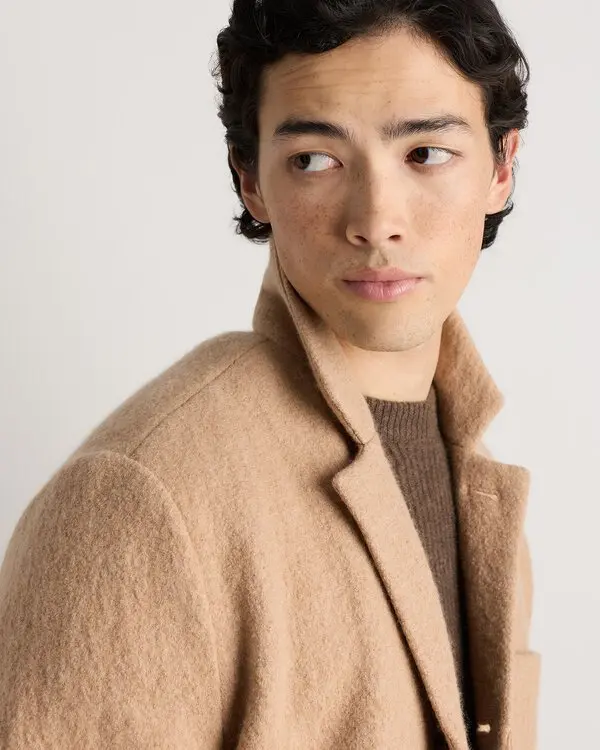 Quince Boiled Wool Cashmere Blazer