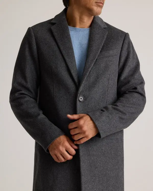 Quince Italian Wool Overcoat