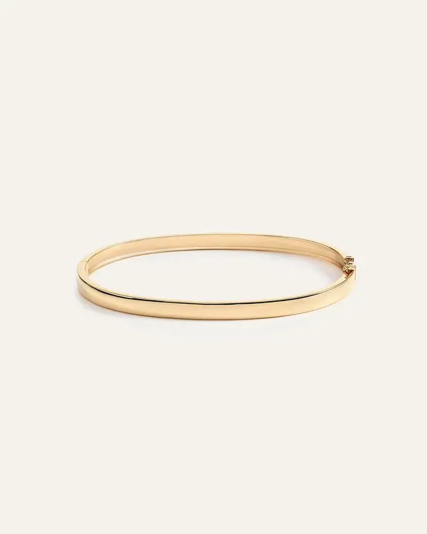 Quince 14k Gold Bold Bangle - Yellow Gold