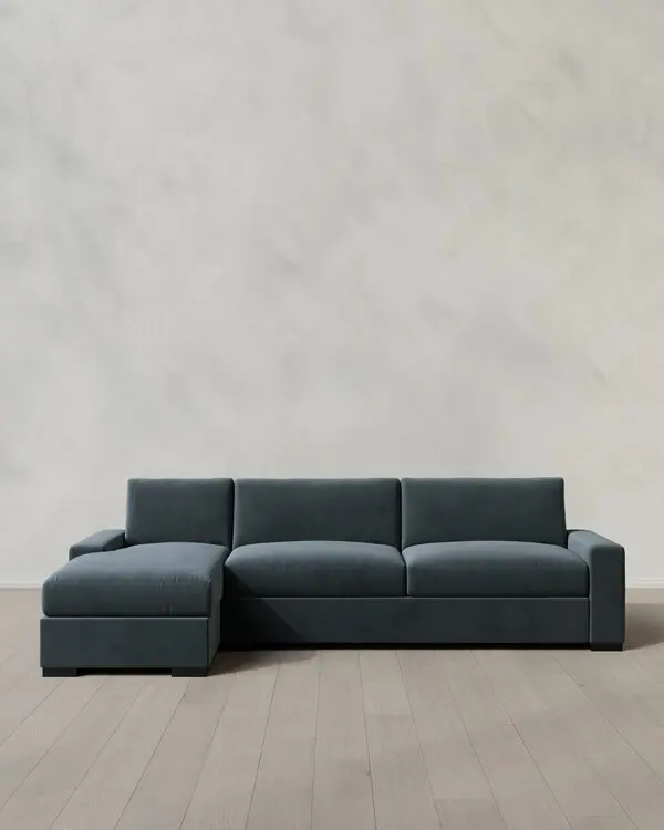 Quince Stillman Chaise Sectional Sofa - Pine