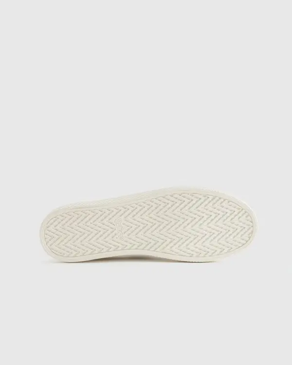 Quince Italian Suede Everyday Sneaker - Almond