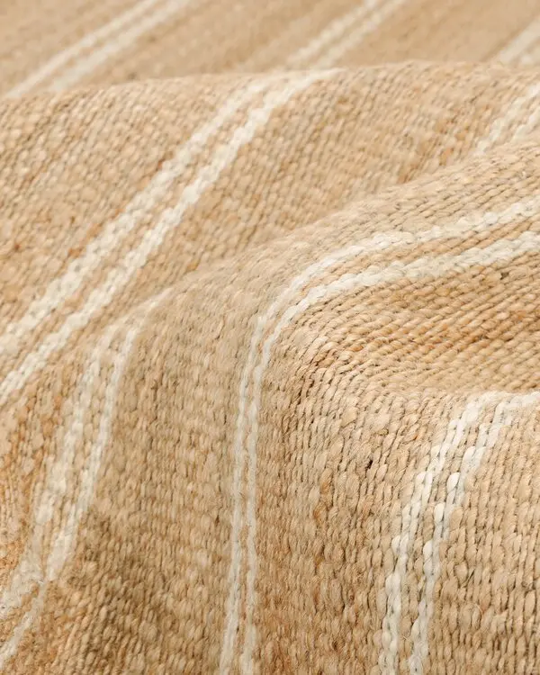 Quince Rain Handwoven Jute Rug - Natural
