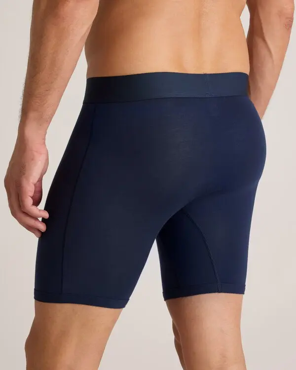 Quince Micromodal 6" Boxer Brief - Navy