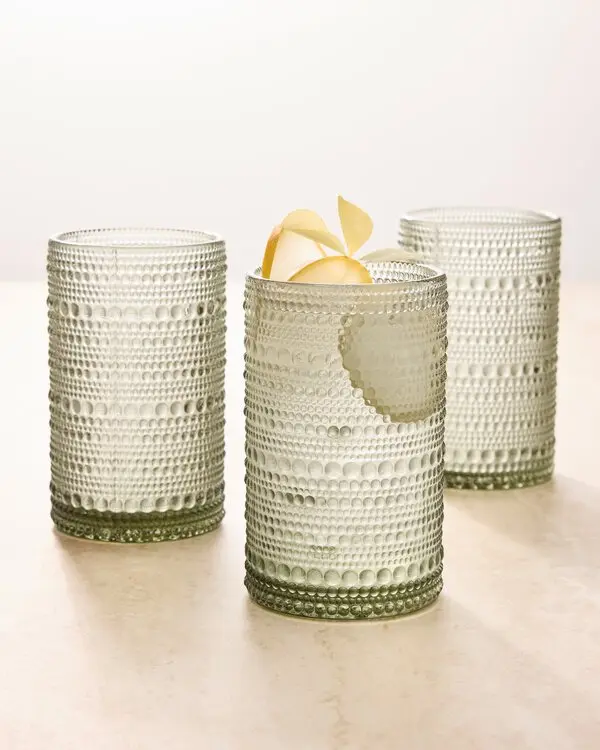 Quince Fortessa Jupiter Tall Glass Tumbler - Grey